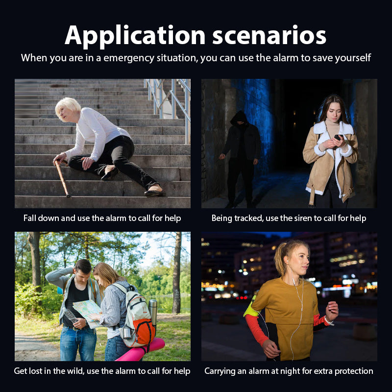 Buy Tuya Smart Self-Defense Personal Alarm Online | The Spy Store