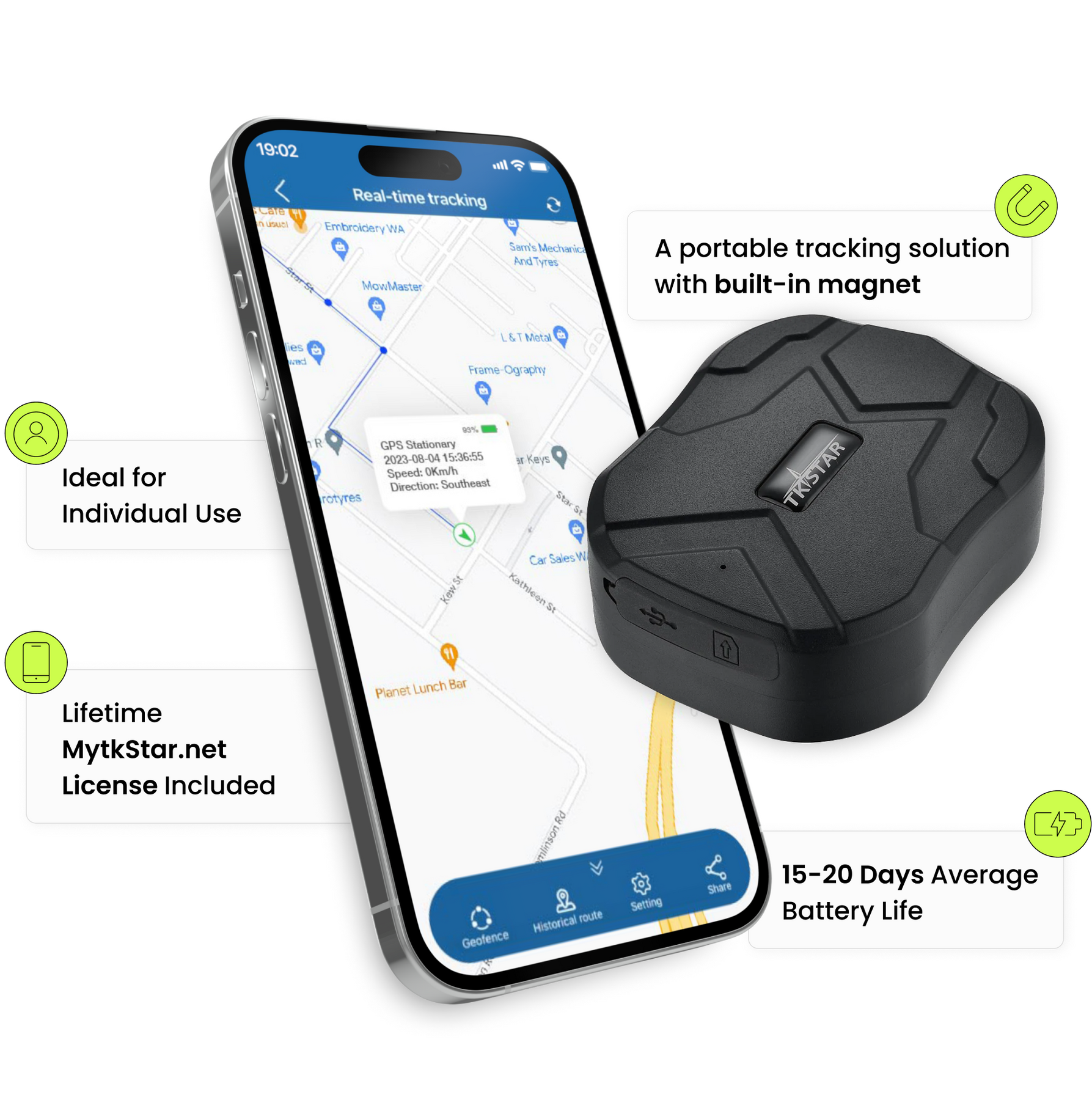Buy 4G Magnetic GPS Tracker Online | The Spy Store