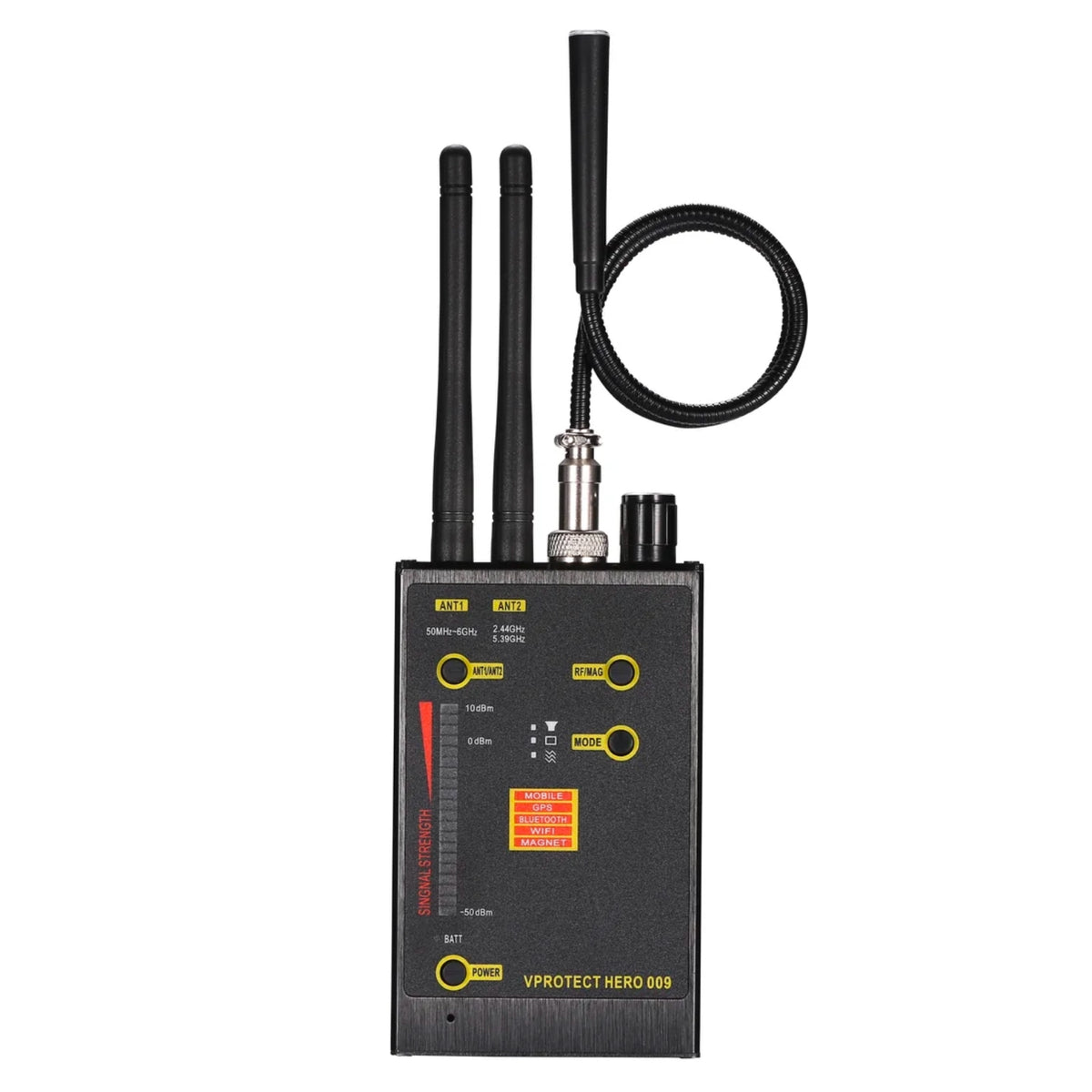 Military-Grade 5G Bug Detector: RF, Hidden Camera, Digital/Analog Bug