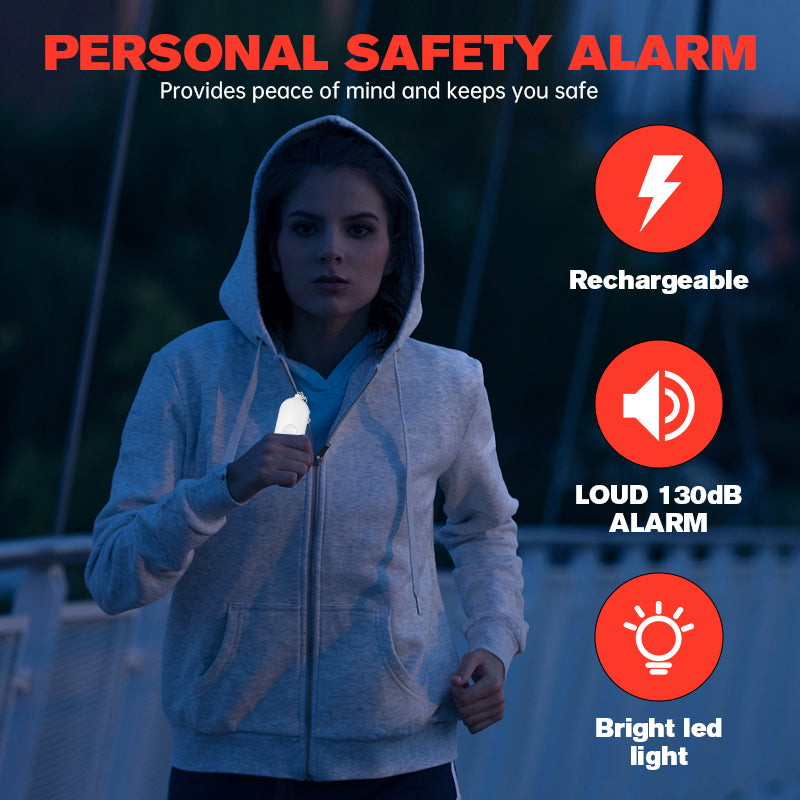 Portable Personal Alarm (Blue) - The Spy Store