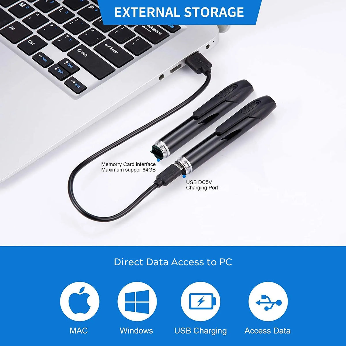Covert Pen Camera records in Full HD - The Spy Store