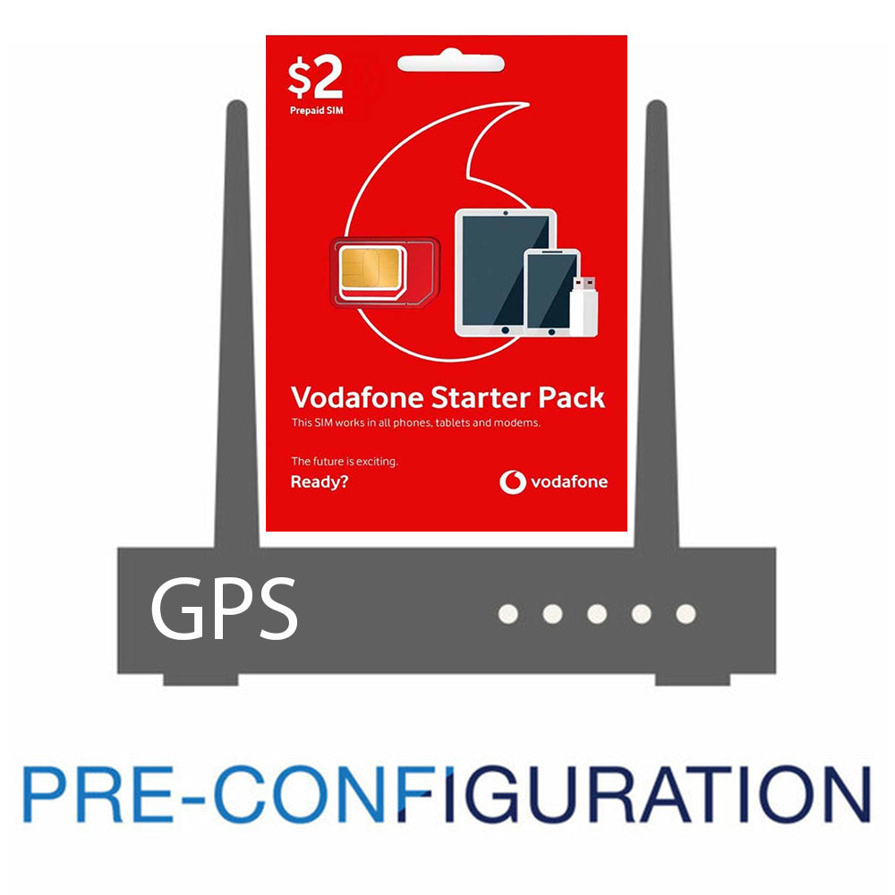 GPS Pre-Configuration Service (including 4G SIM Starter Pack - Order O
